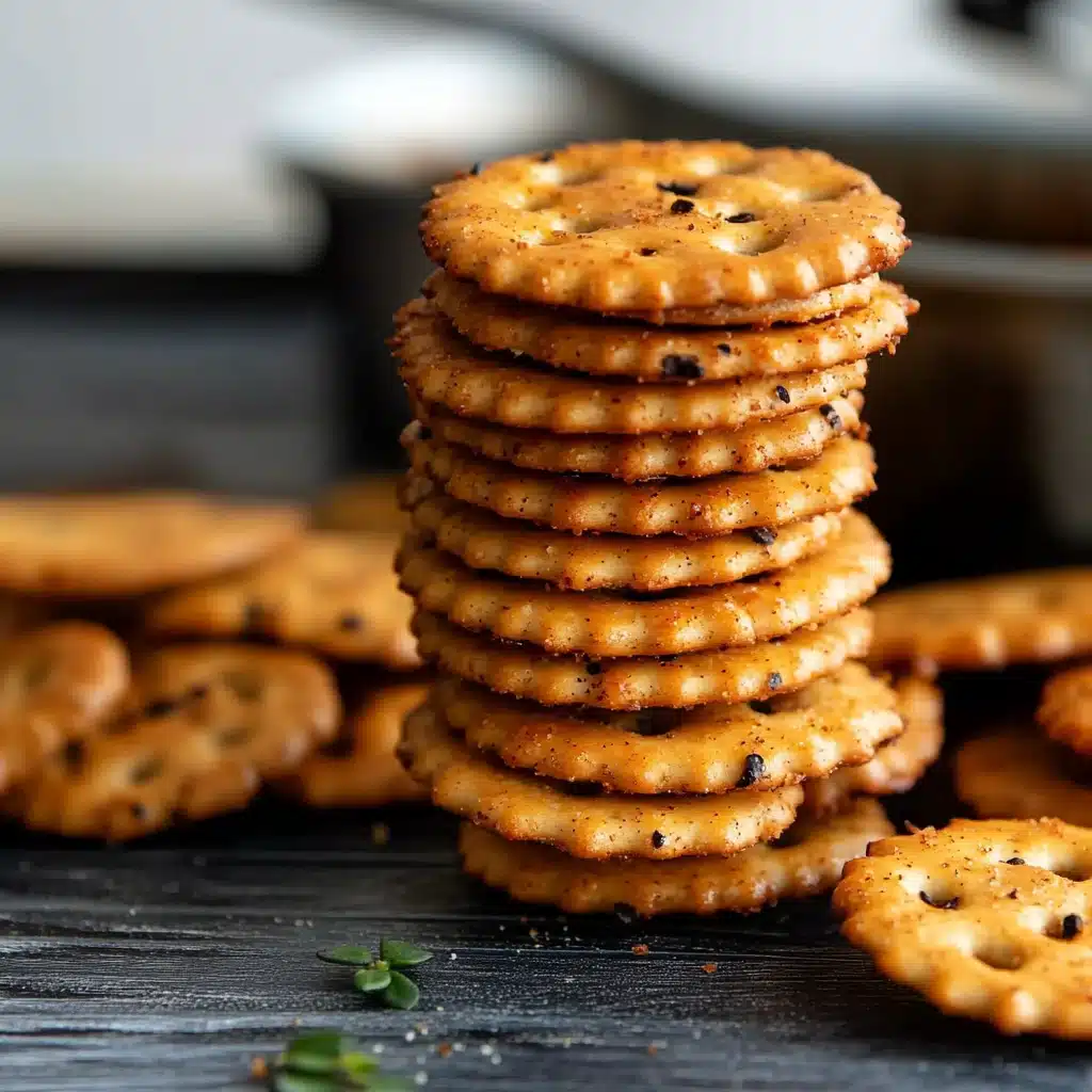 Crispy Baked Seasoned Ritz Crackers for the Ultimate Snack - bellieskitchen