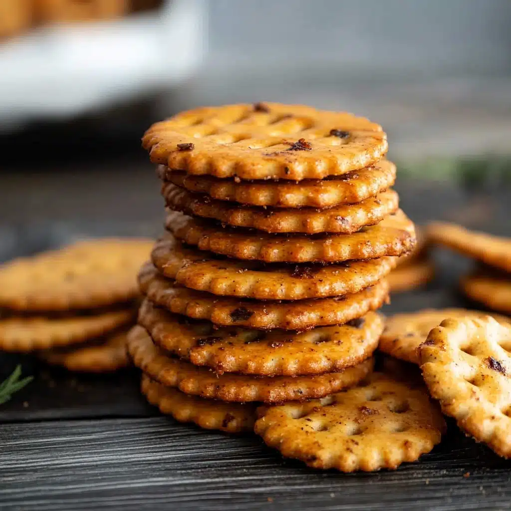Crispy Baked Seasoned Ritz Crackers for the Ultimate Snack - bellieskitchen