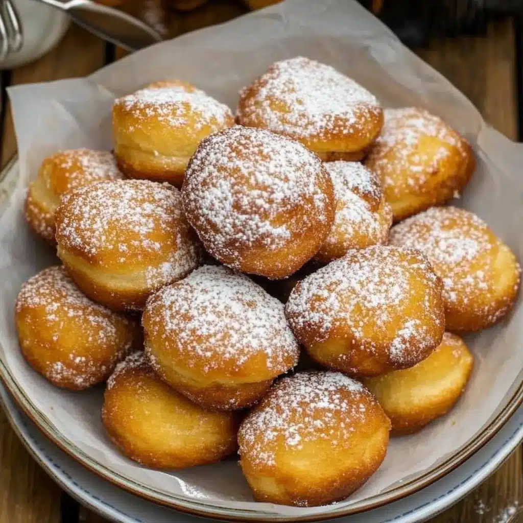 Golden Vanilla Beignet Bites That Melt in Your Mouth - bellieskitchen