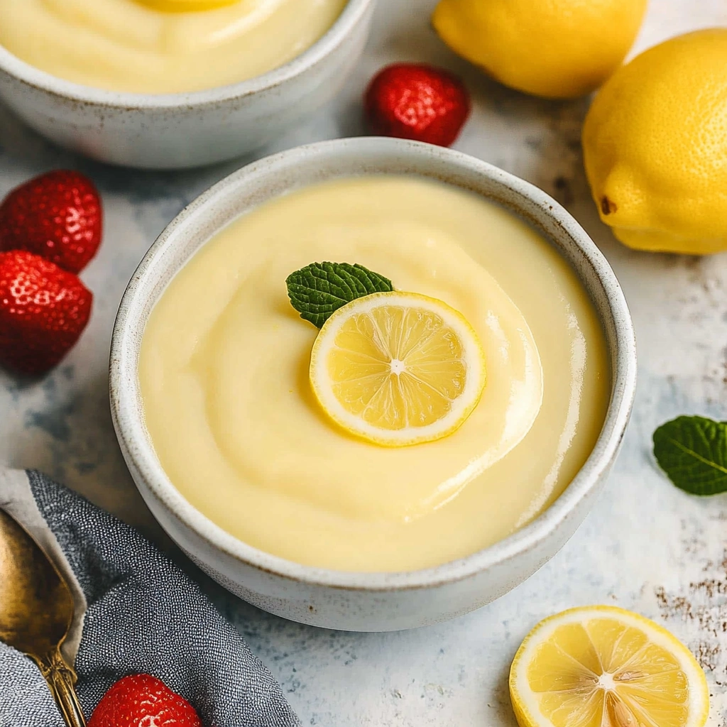 Bright and Creamy Lemon Custard Recipe That’s Easy to Make - bellieskitchen