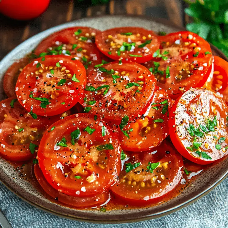 Flavorful and Easy Marinated Tomatoes Recipe to Brighten Meals ...