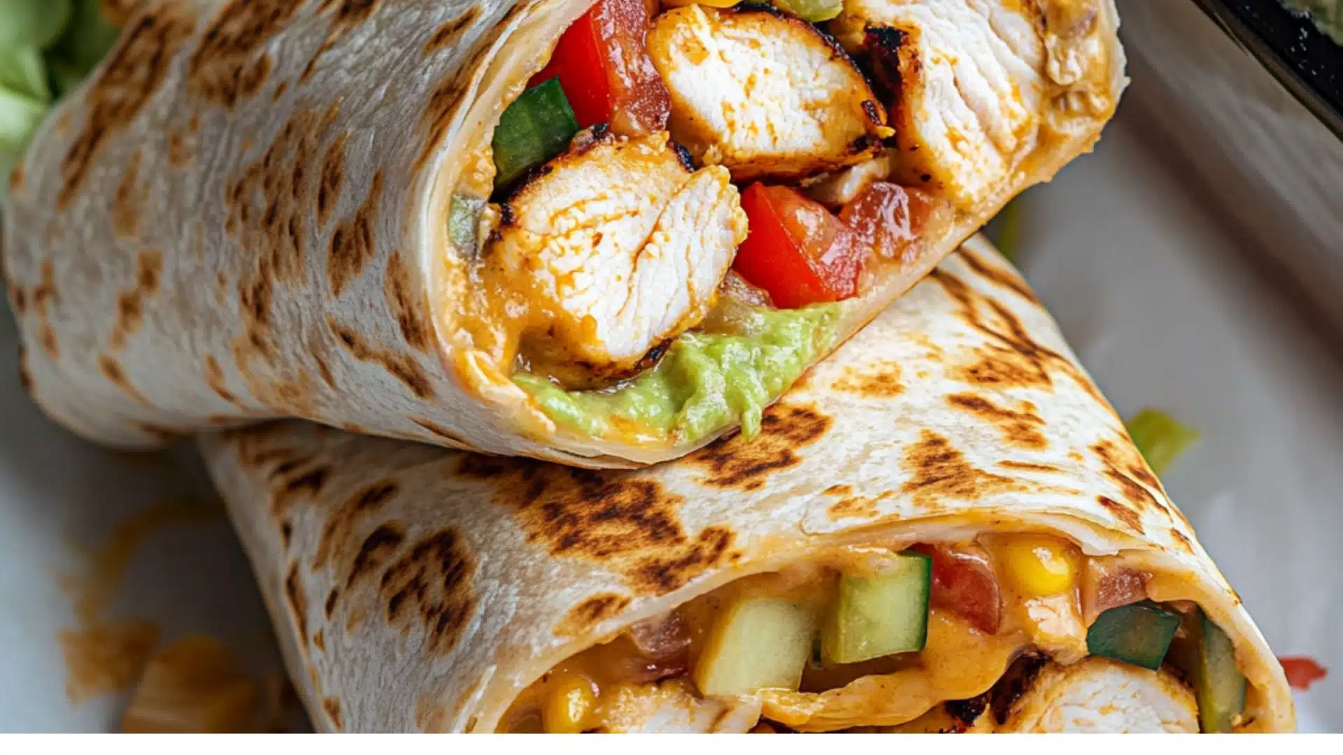 Flavor-Packed Chipotle Ranch Grilled Chicken Burrito Recipe ...