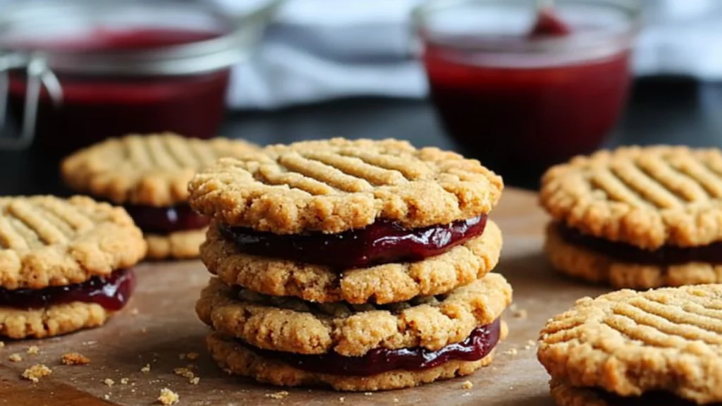 Healthy Flourless Peanut Butter & Jelly Cookie Sandwiches: 9 Reasons ...