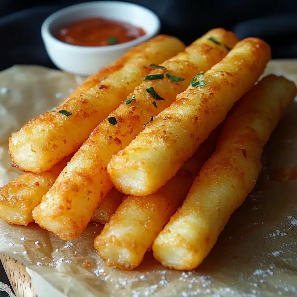Crispy Hungarian Potato Cheese Sticks for Irresistible