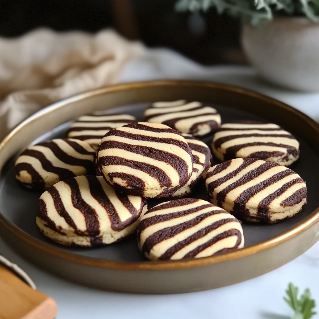 Stylish Zebra Cookies That Are Easy Yet Look - %sitename