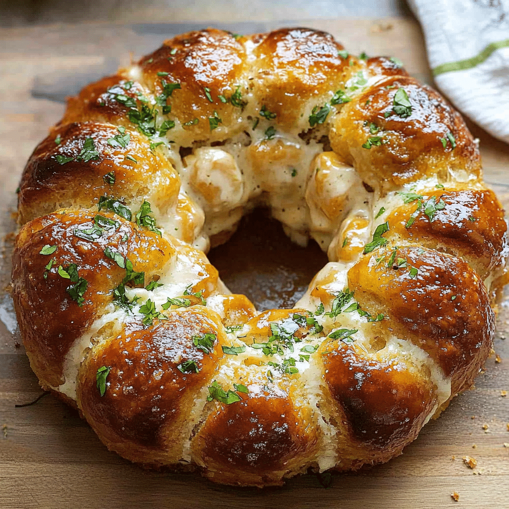 5 Epic and Delicious Chicken Alfredo Monkey Bread Recipes - bellieskitchen