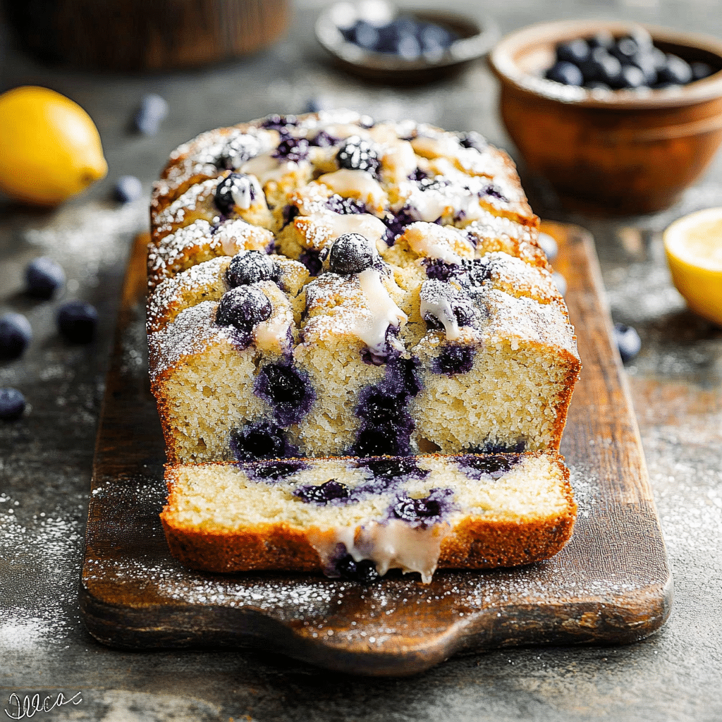 Moist & Flavorful Lemon Blueberry Bread Recipe You’ll Love - bellieskitchen