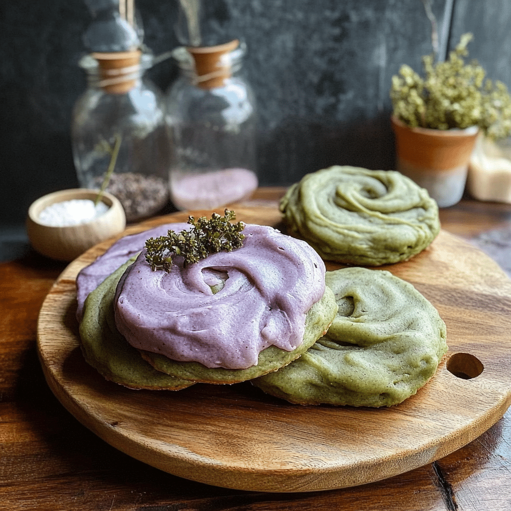 Perfect Matcha lavender Sugar Cookies - bellieskitchen