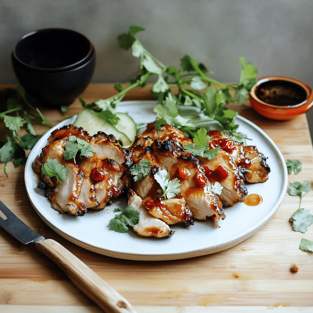 Air Fryer Friendly Garlic Miso Chicken Recipe - bellieskitchen
