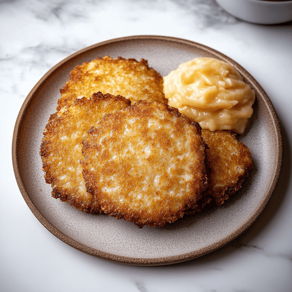 Authentic and Crispy German Potato Pancakes (Kartoffelpuffer ...