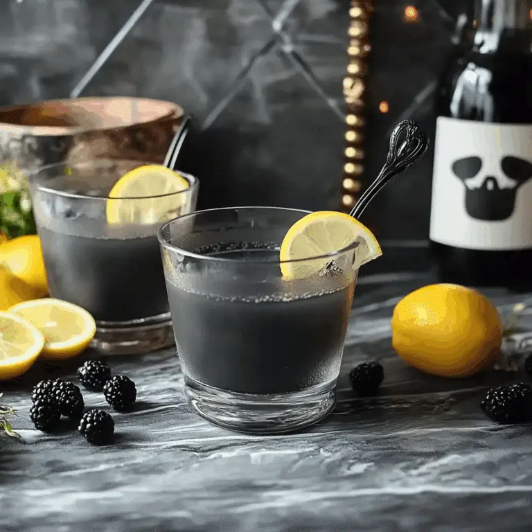 Black Lemonade: A Spooky and Refreshing Black Punch Recipe for Any ...