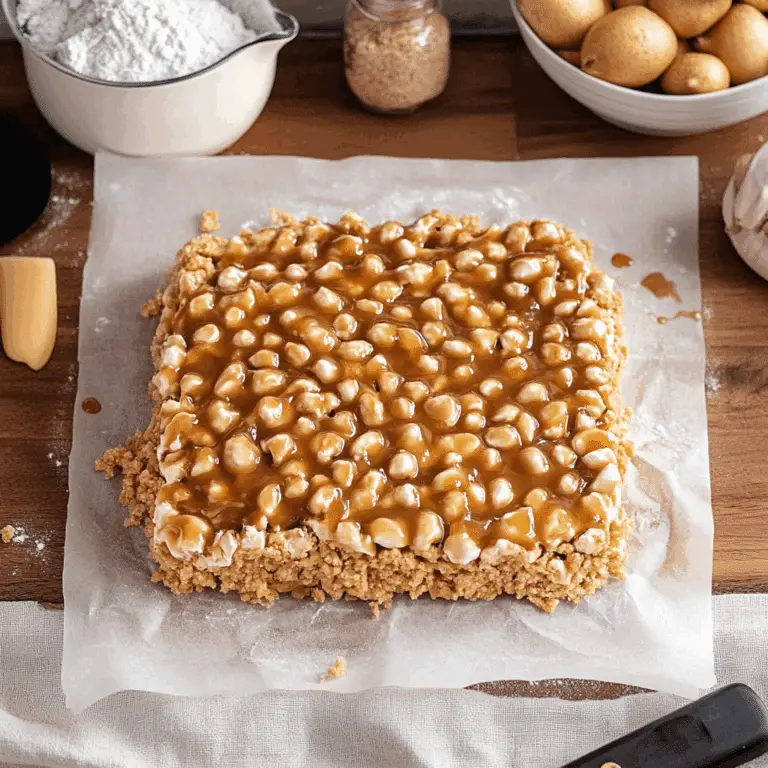 Cozy Maple Rice Krispie Treats Recipe for Sweet Autumn Flavors ...