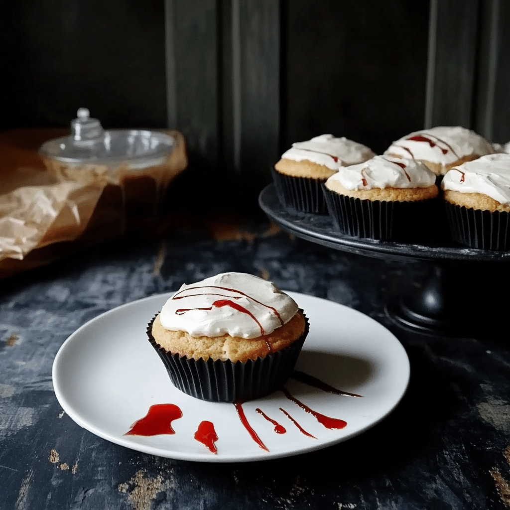 Red Velvet Vampire Cupcakes: Spooky Halloween Dessert That Steals the ...