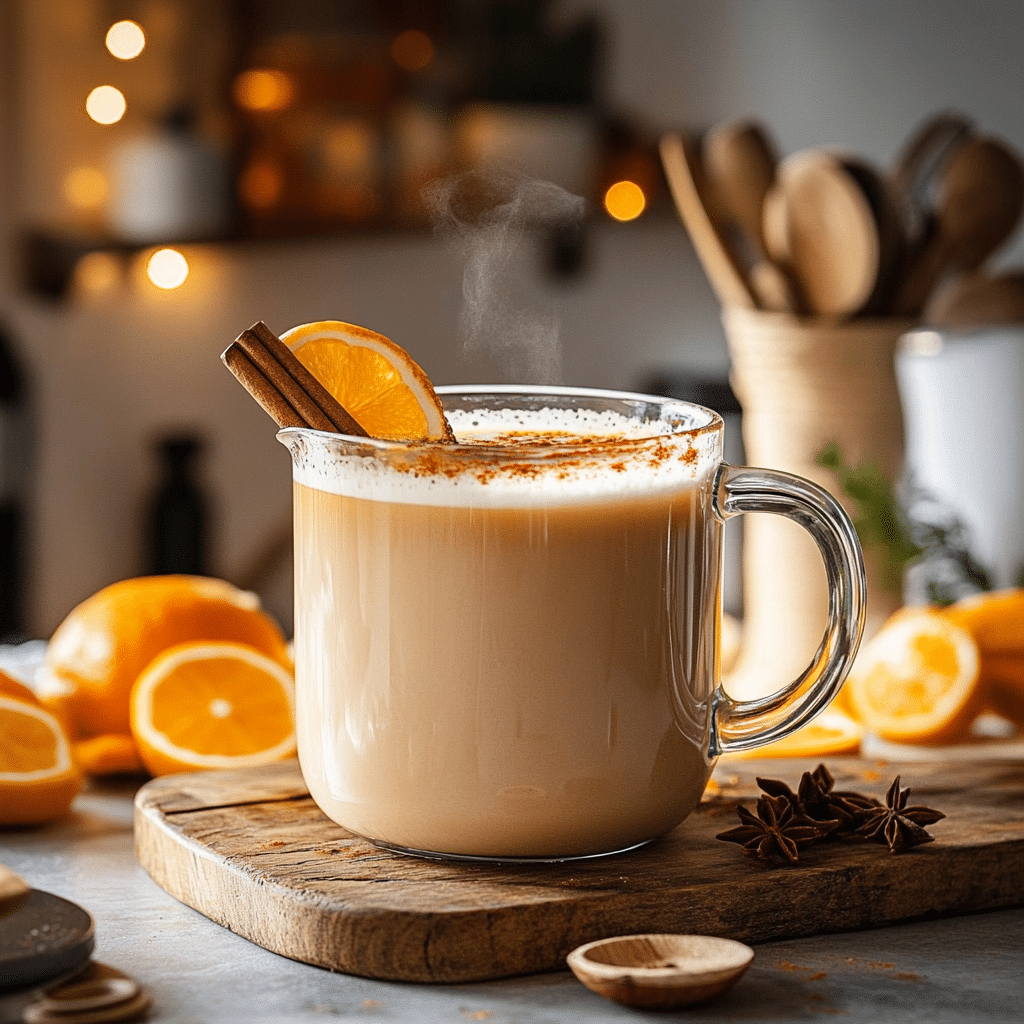 Irresistable Warm Cinnamon Orange Delight Mocktail: A Cozy and Unique ...