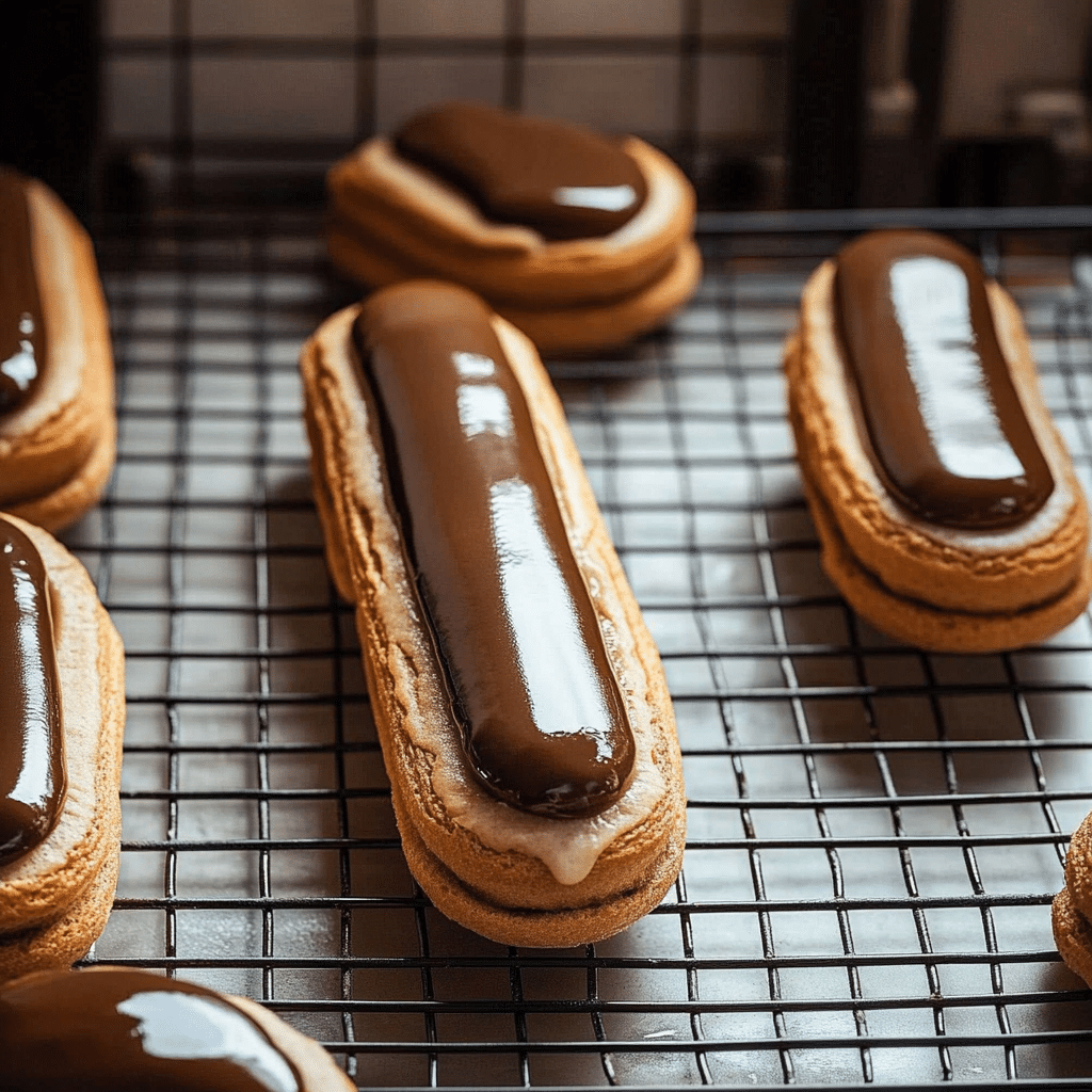 Elegant and Delicious Coffee Eclairs - bellieskitchen