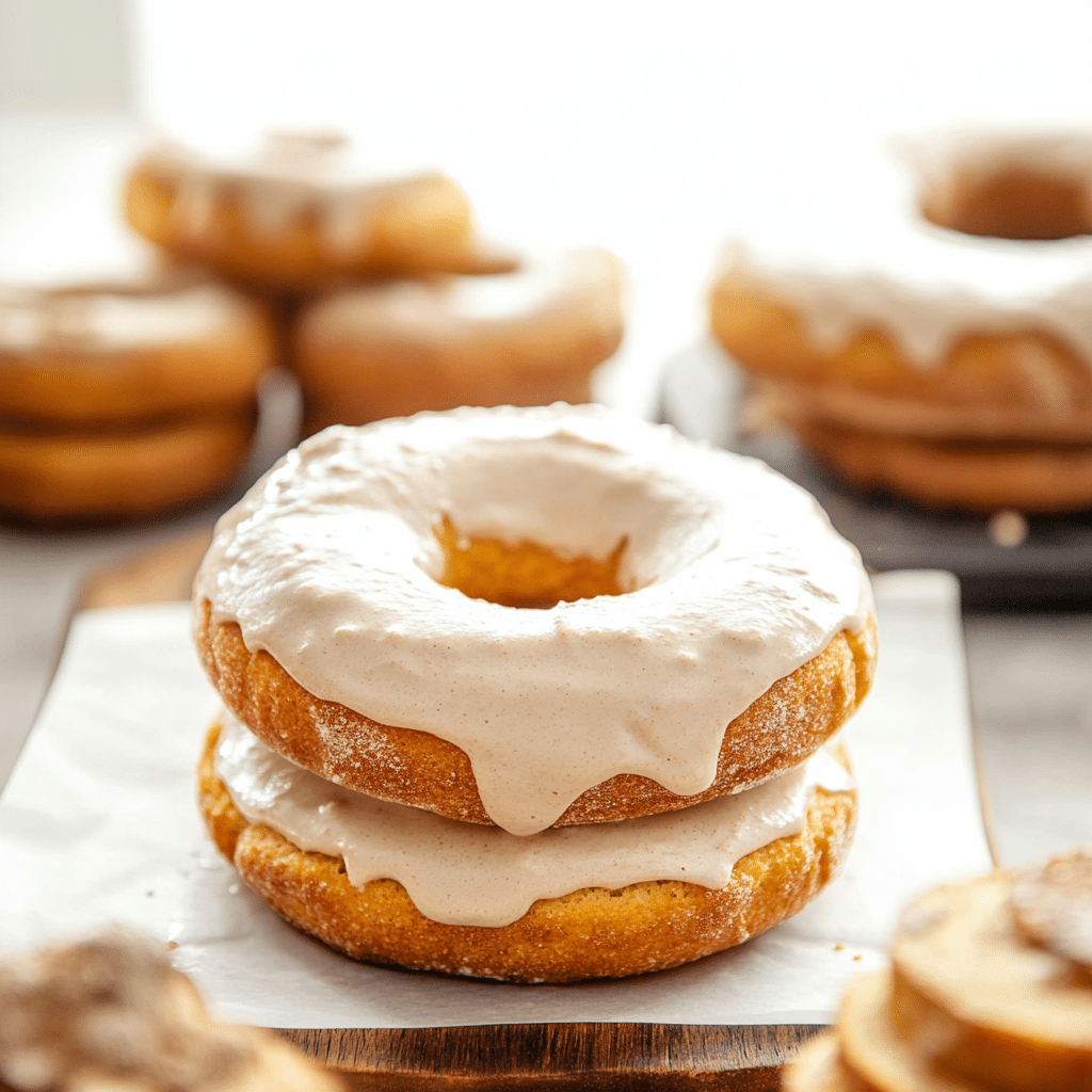 Irresistible Homemade Donuts Recipe – Baked Pumpkin Donuts with Maple ...