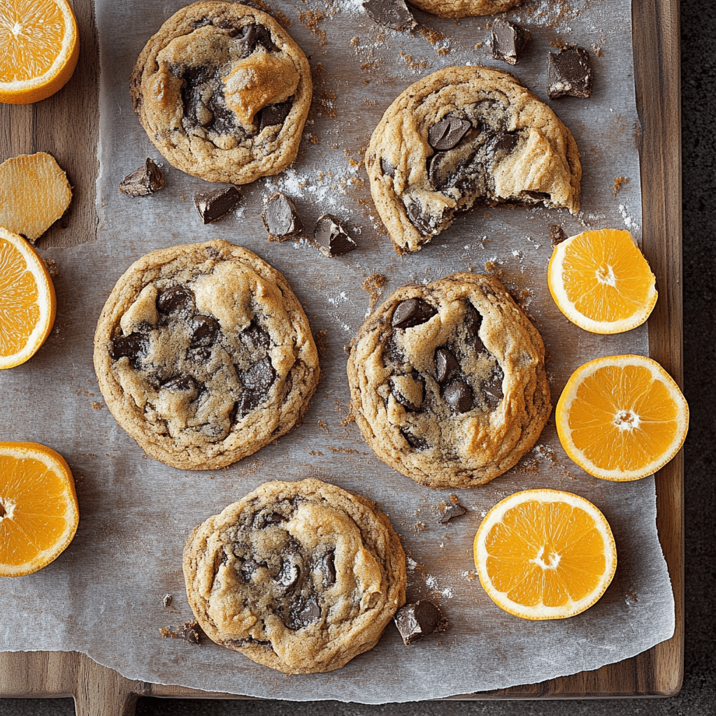 Irresistible Orange Dark Chocolate Cookies: A Unique and Zesty Dessert ...