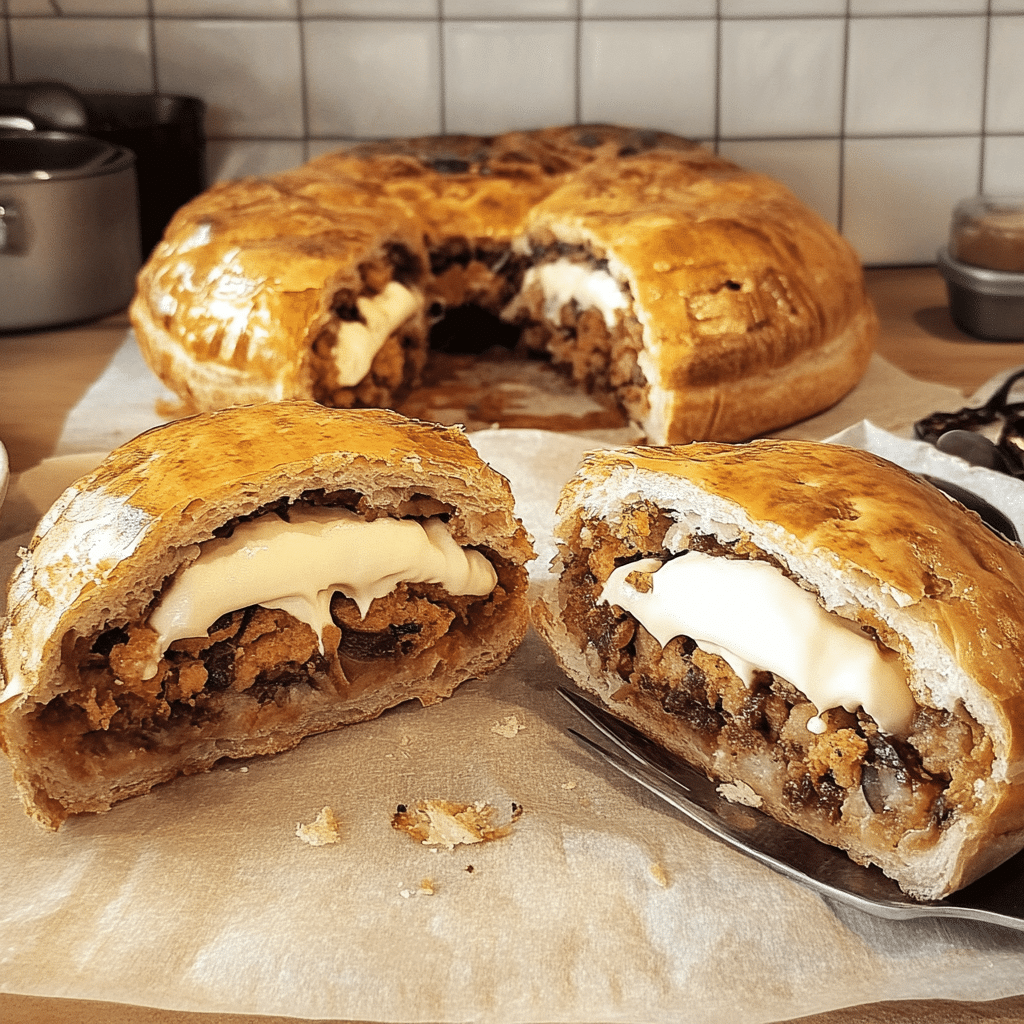 A Cozy Puff Beef Wellington Casserole - bellieskitchen