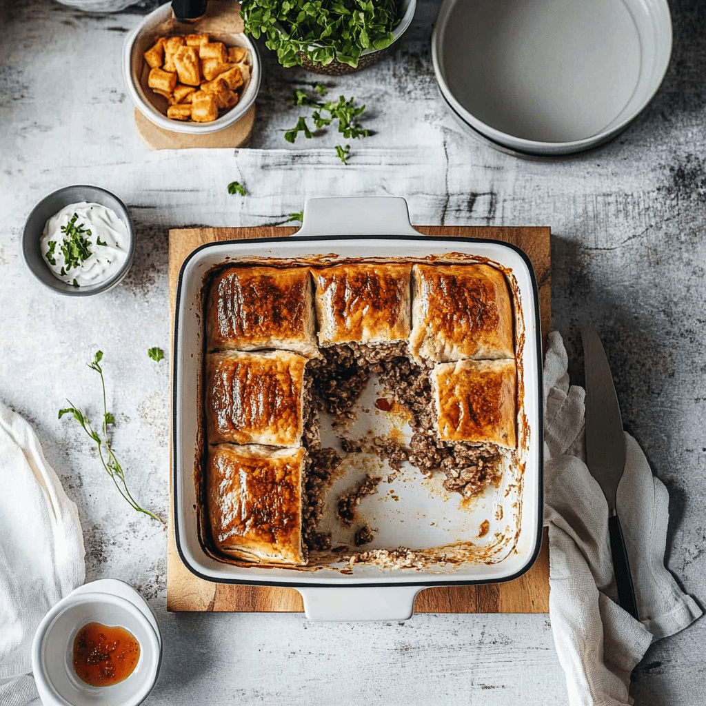 Delicious Egyptian Goulash (Phyllo Meat Pie) for Family Dinners ...