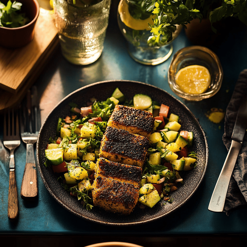 Bold & Spicy Blackened Mahi Mahi Fillet Recipe f - bellieskitchen