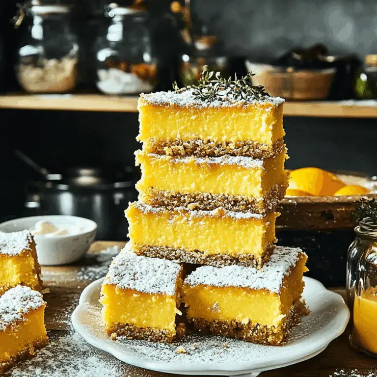 Sweet and Tangy Mango Bars Recipe for Tropical Bliss - bellieskitchen