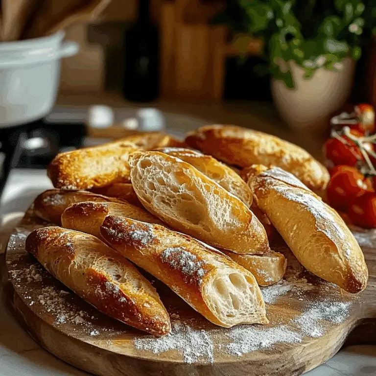 Easy Crusty Mini Baguettes for Sandwiches and Bread Baskets ...