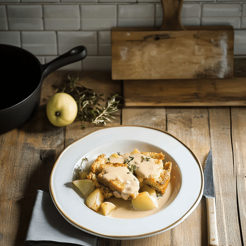 A Comforting Normandy Chicken – Apple Cider Chicken - bellieskitchen