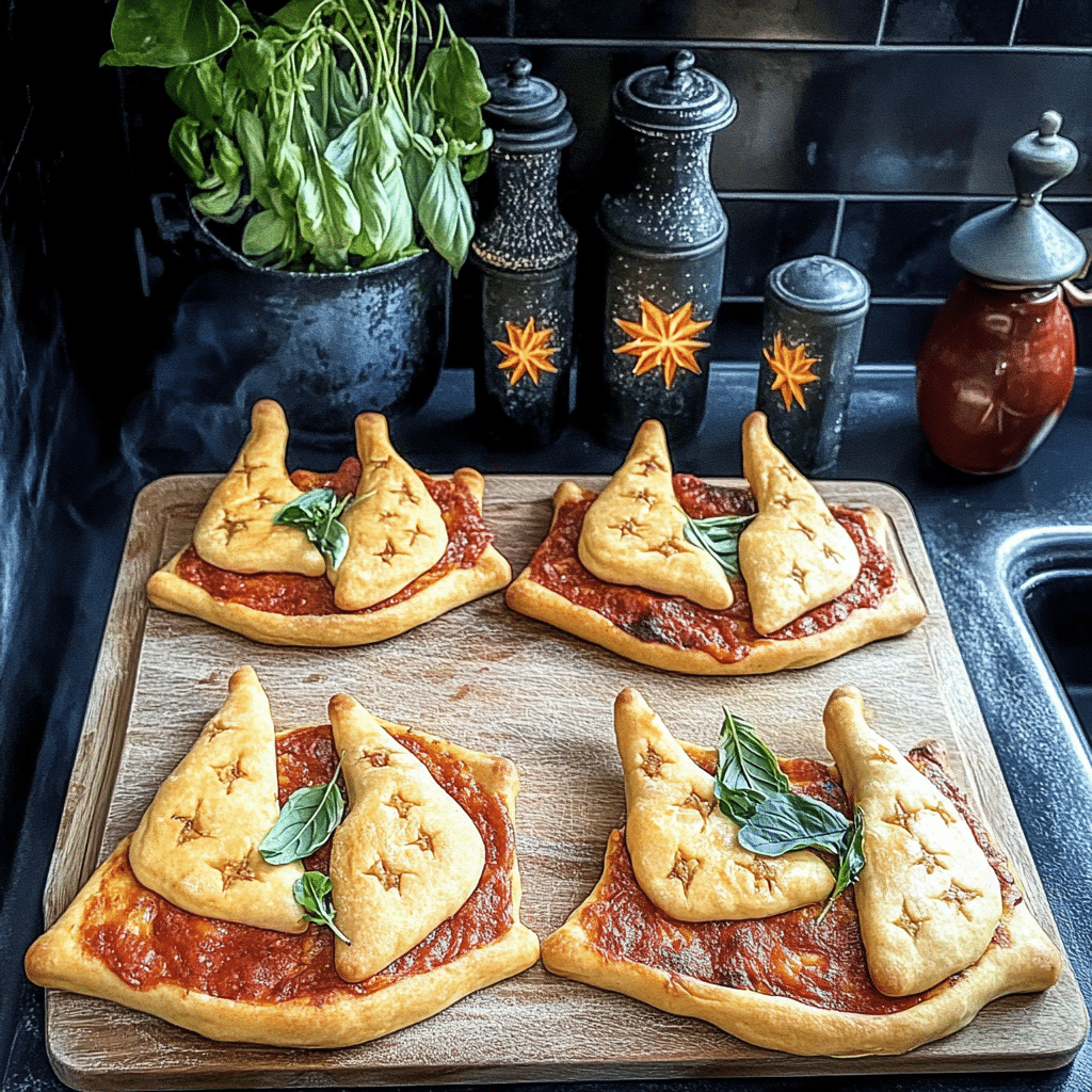 The Perfect Halloween Witches Hat Crescent Rolls - bellieskitchen