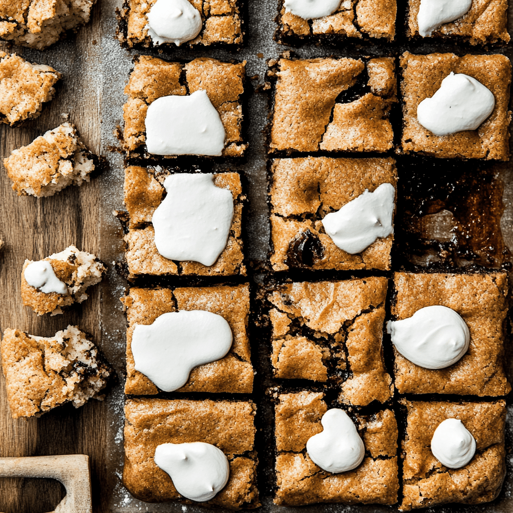 Irresistible & Easy Smores Cookie Bars - bellieskitchen
