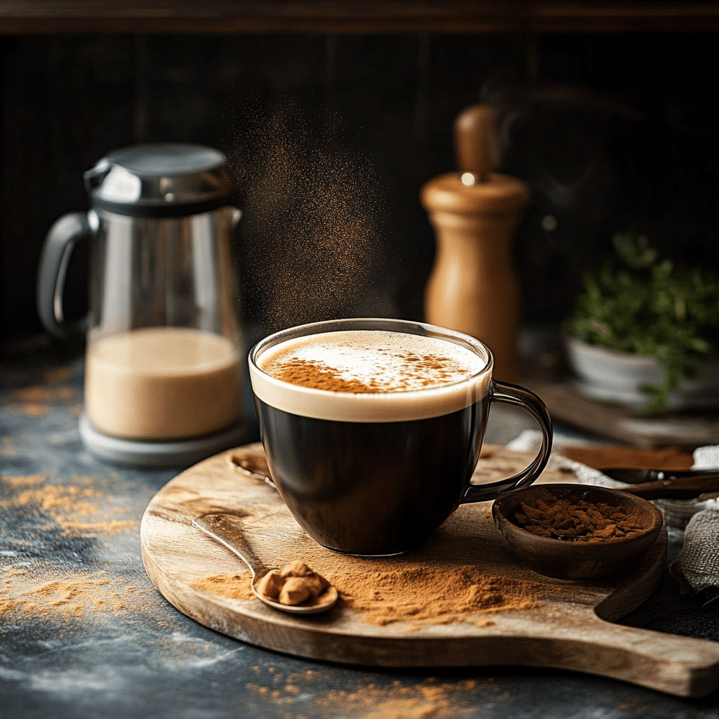 Delightful Pumpkin Cream Americano - bellieskitchen