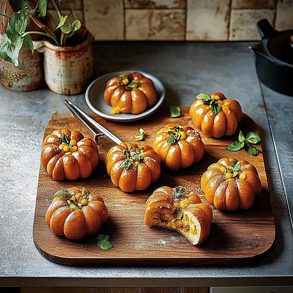 Fun & Festive Mini Pumpkin Pizzas - bellieskitchen