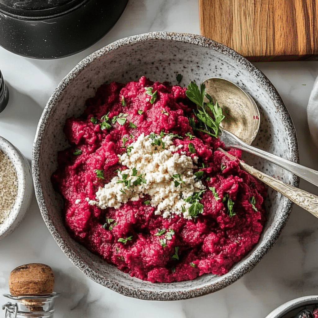 Deliciously Bold Bloody Beet Risotto Recipe for Vegan Dinner Parties ...