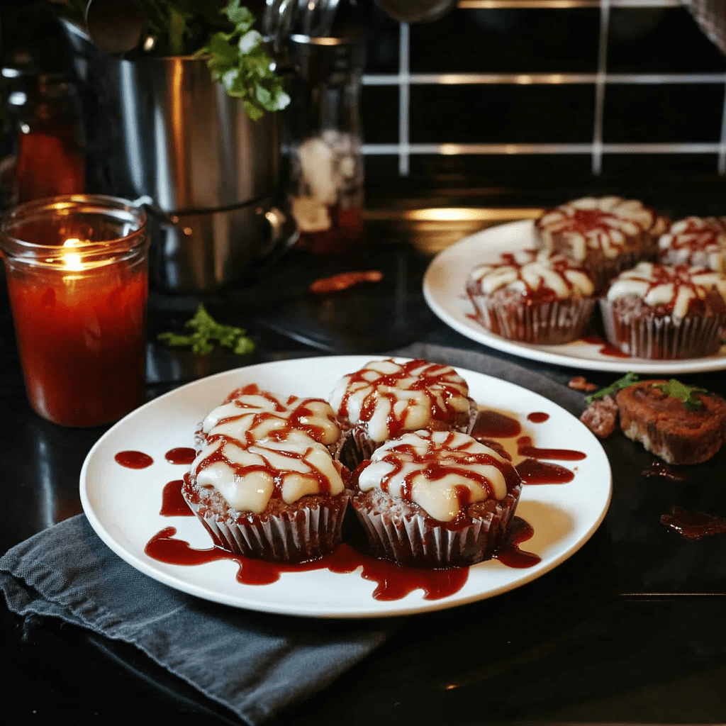 Sinfully Gory Brain Cupcakes Halloween Recipe You Must Try - bellieskitchen