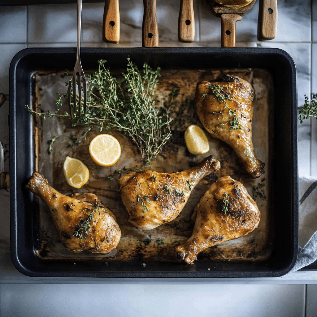 Crispy & Juicy Oven Baked Chicken Drumsticks Recipe - bellieskitchen