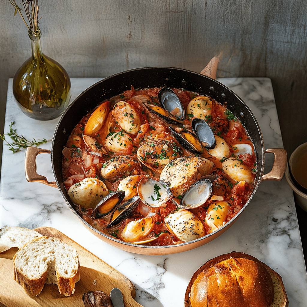 A Flavorful Cioppino Italian Fish Stew Recipe - bellieskitchen