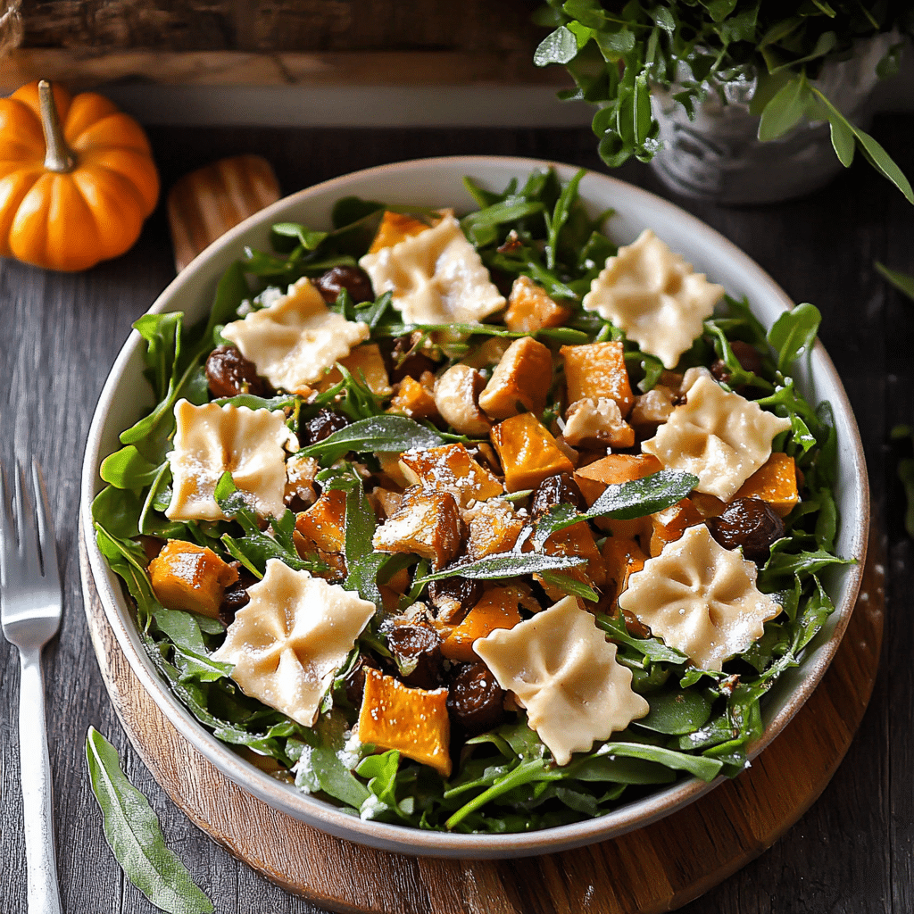 Flavorful Fall Salad With Butternut Squash and Seasonal Goodness ...