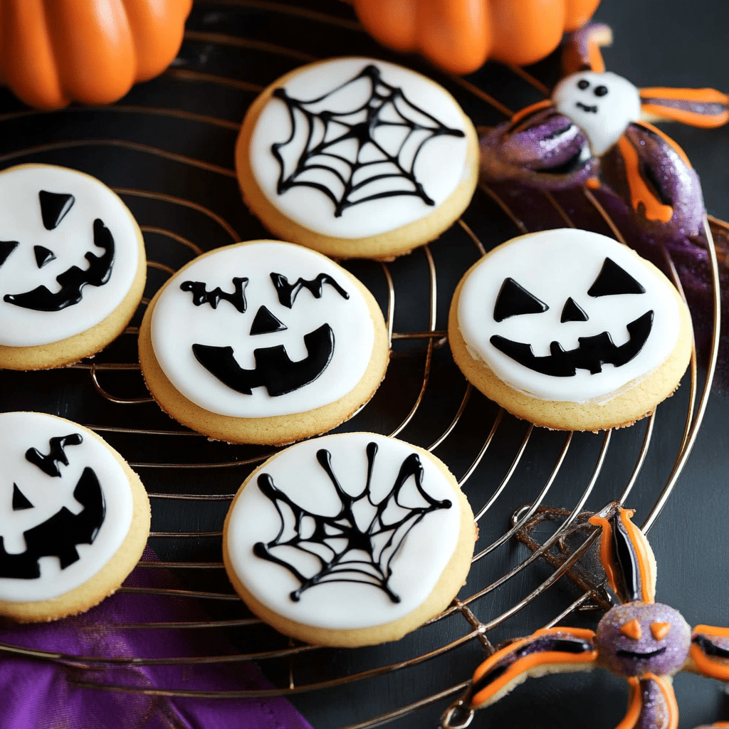 Fun Spooky Halloween Sugar Cookies - bellieskitchen