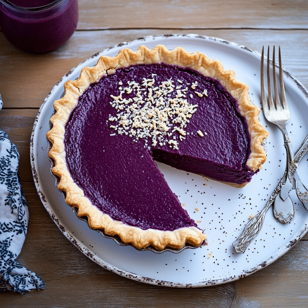 Southern Purple Sweet Potato Pie That Brings Soul Food Tradition Home ...