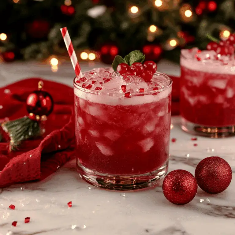 A Fun, Festive Naughty Elf Cocktail For Christmas - bellieskitchen