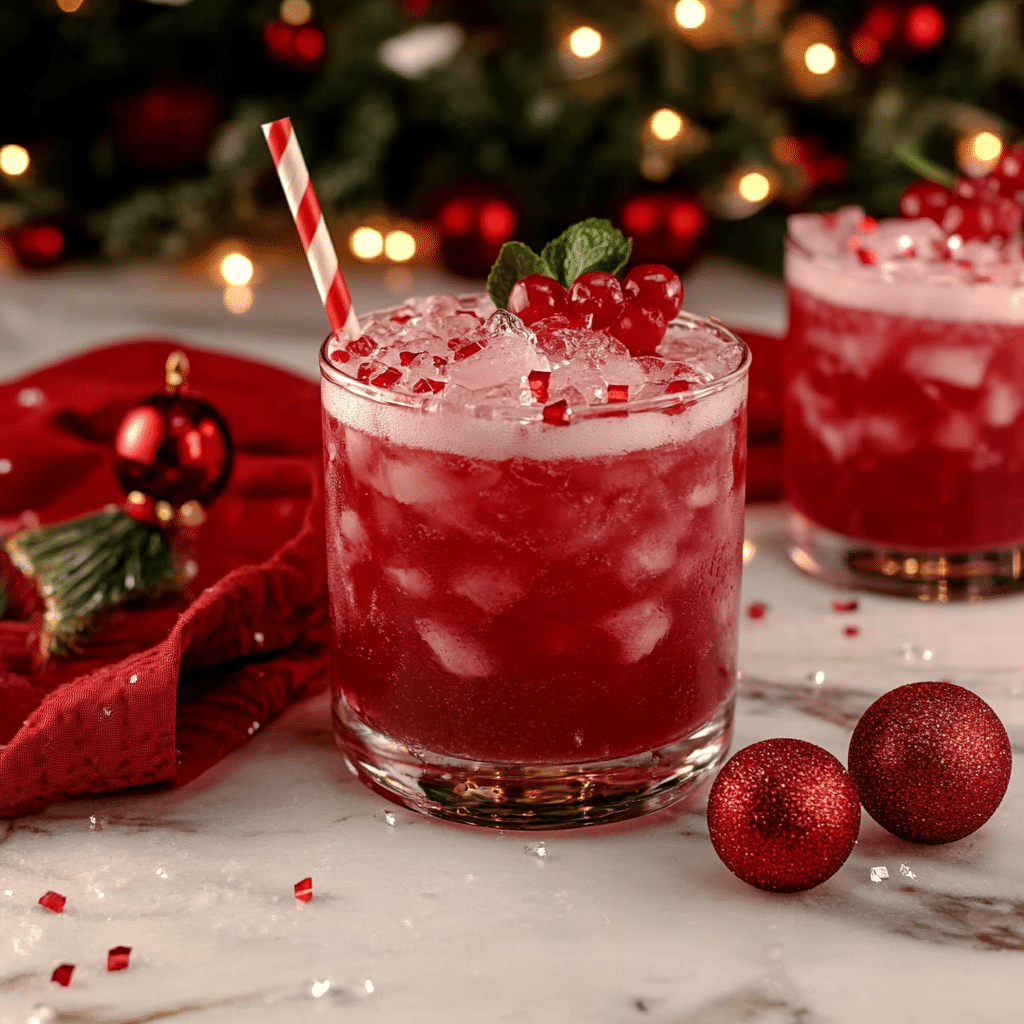 A Fun, Festive Naughty Elf Cocktail For Christmas - bellieskitchen