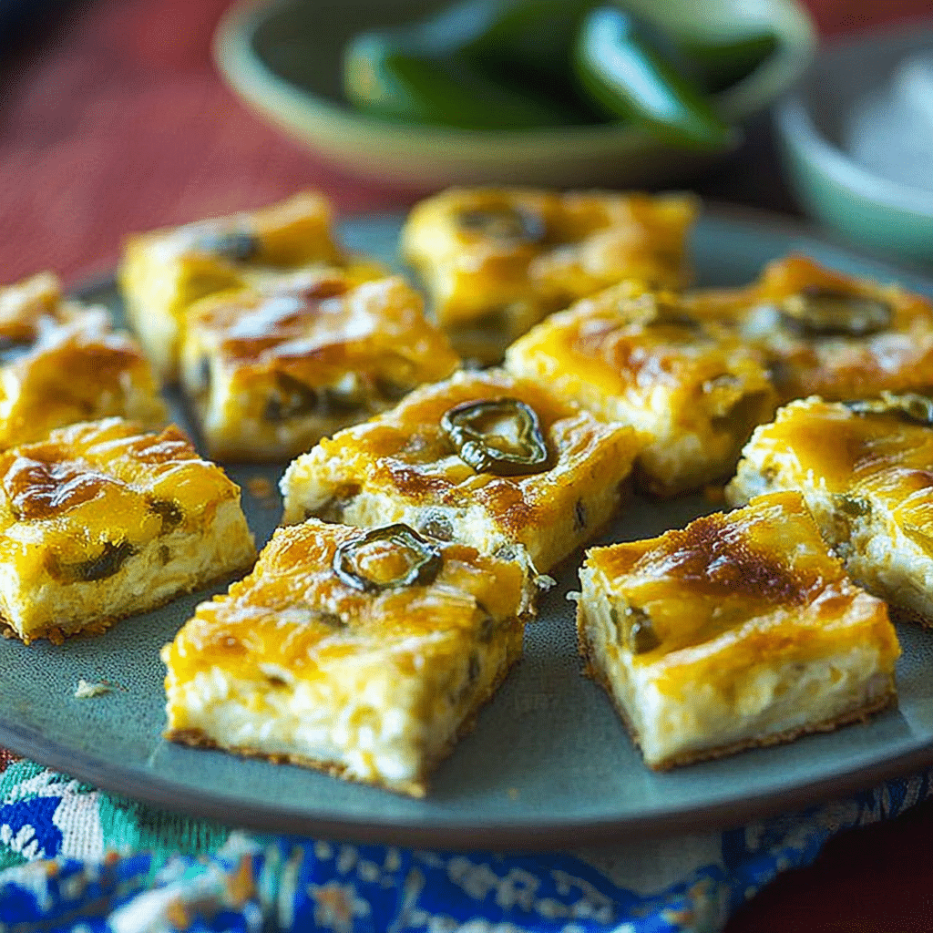 Spicy & Cheesy Jalapeño Cheese Squares for the Perfect Party Bite ...