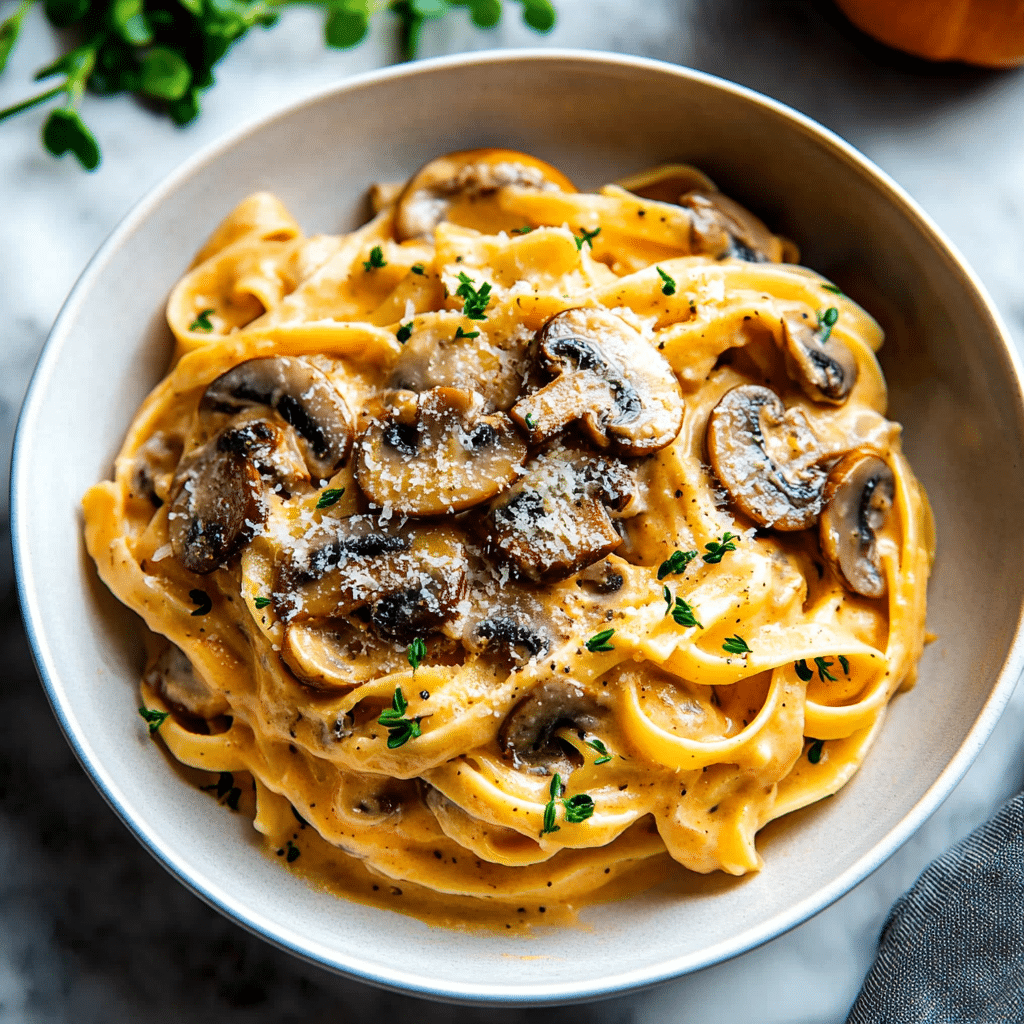 Creamy and Cozy Pumpkin Spaghetti Recipe for Fall Comfort - bellieskitchen