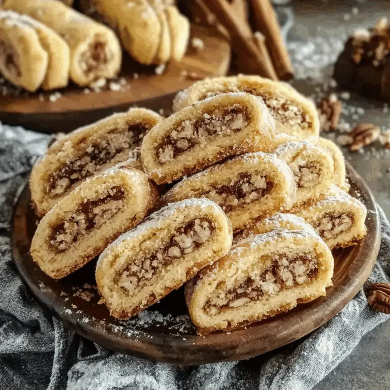 Festive and Flaky Italian Christmas Cookies Filled with Nuts ...