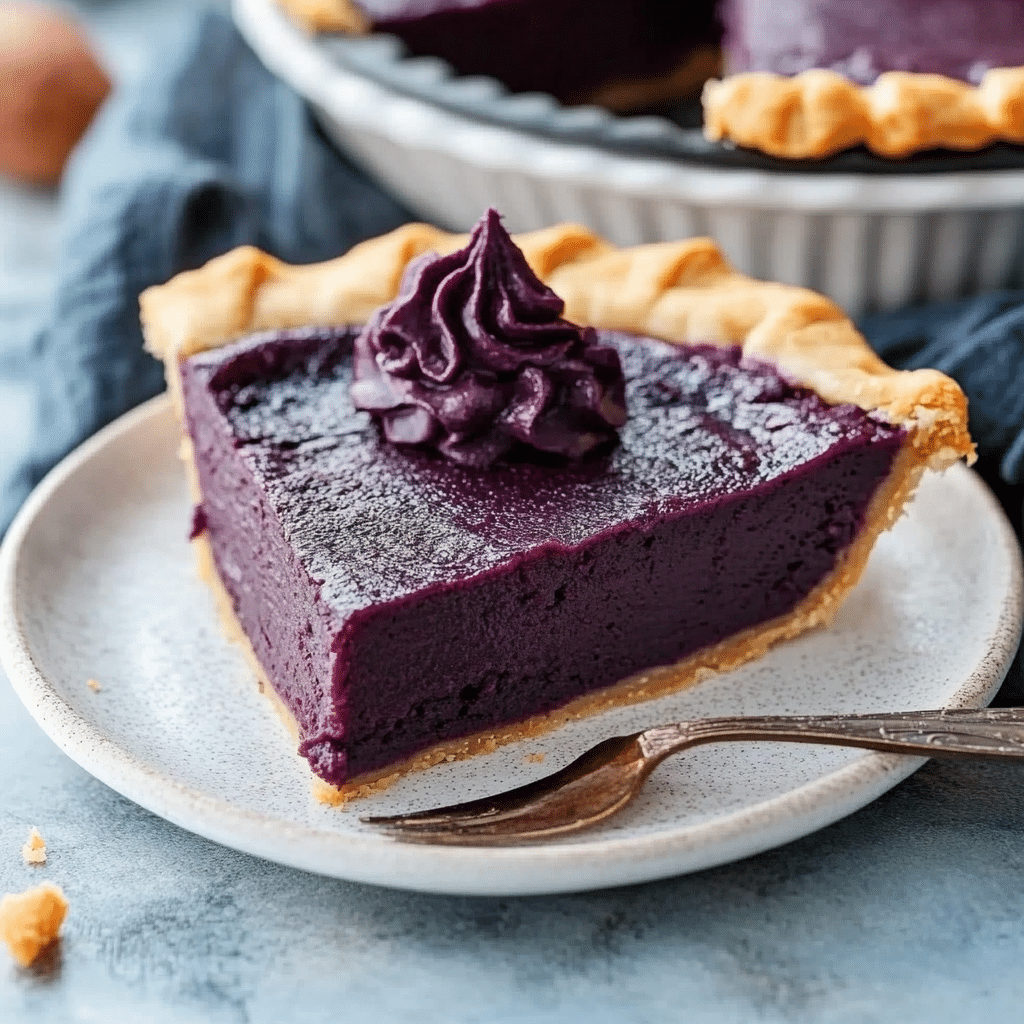 Southern Purple Sweet Potato Pie That Brings Soul Food Tradition Home ...