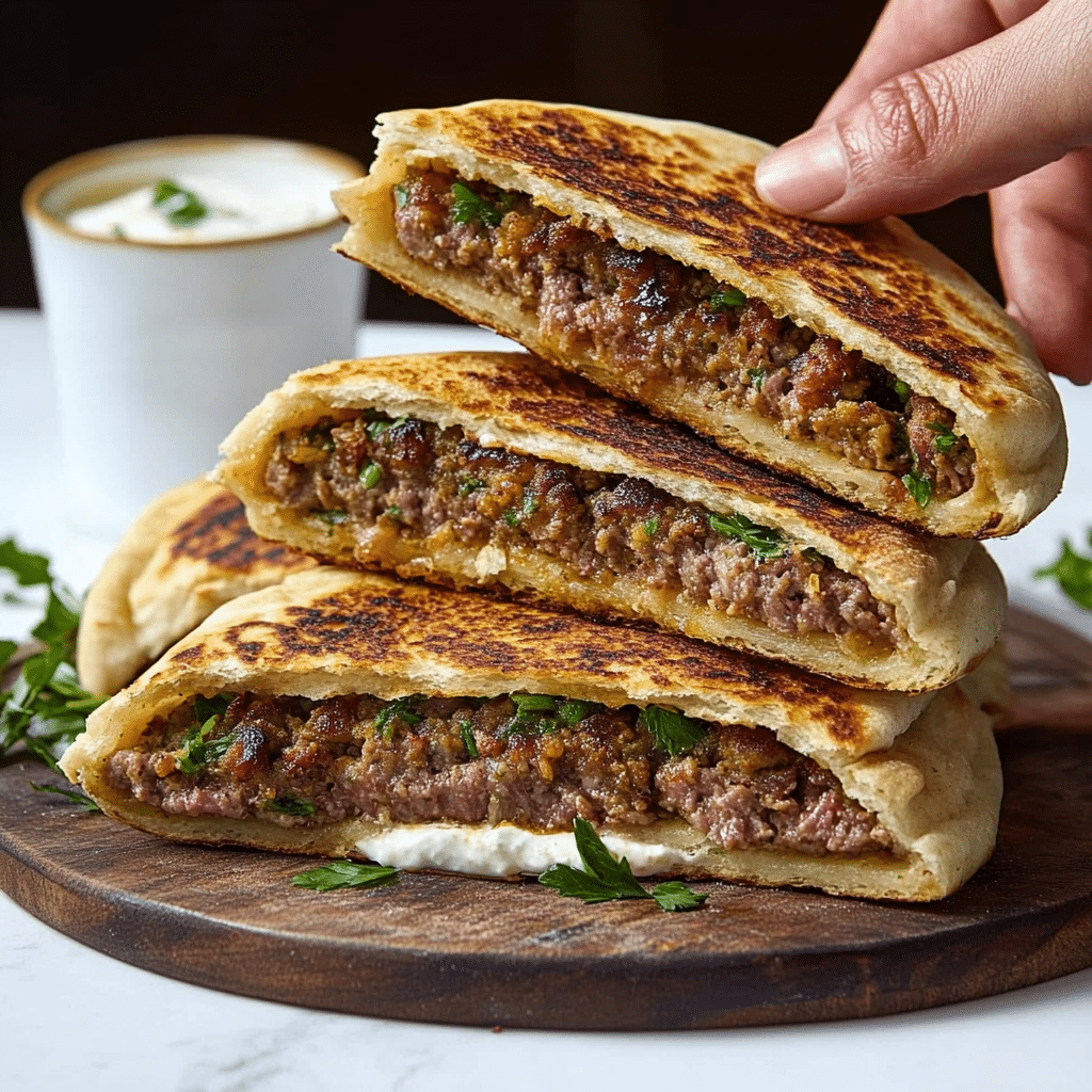 Crispy & Juicy Lebanese Arayes - bellieskitchen