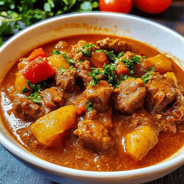 Bold and Flavorful Kenyan Beef Stew Recipe You Need to Try - bellieskitchen
