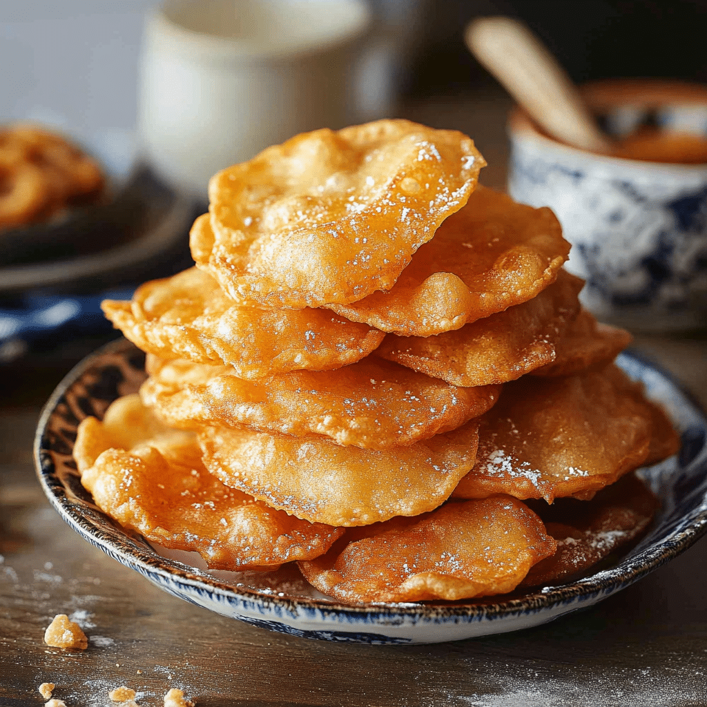 Easy, Crispy & Sweet Mexican Bunuelos Dessert - bellieskitchen