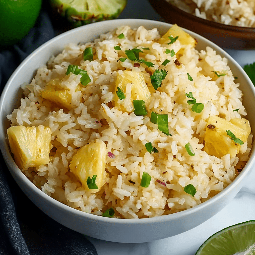 Sweet, Savory Hawaiian Pineapple Fried Rice - bellieskitchen
