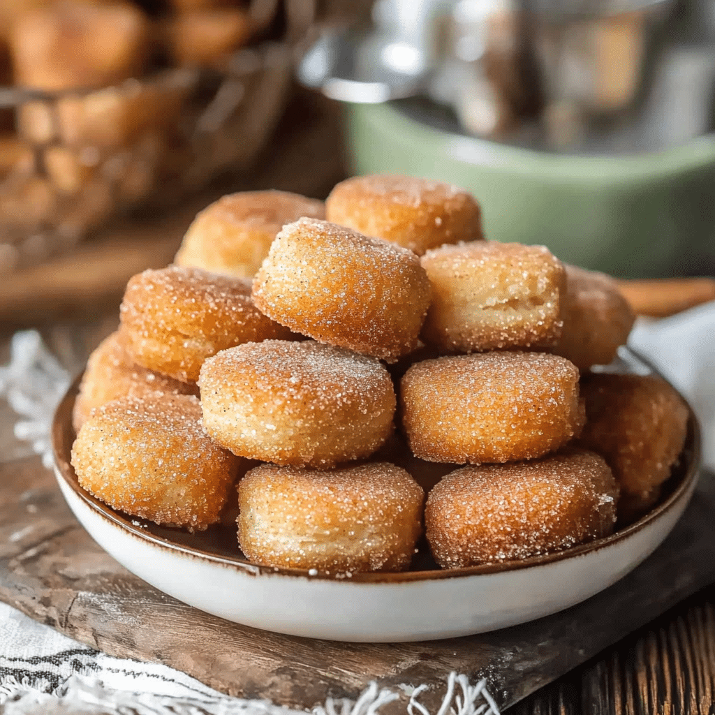 Irresistibly Easy Crispy Cinnamon Sugar Biscuit Bites for Sweet ...