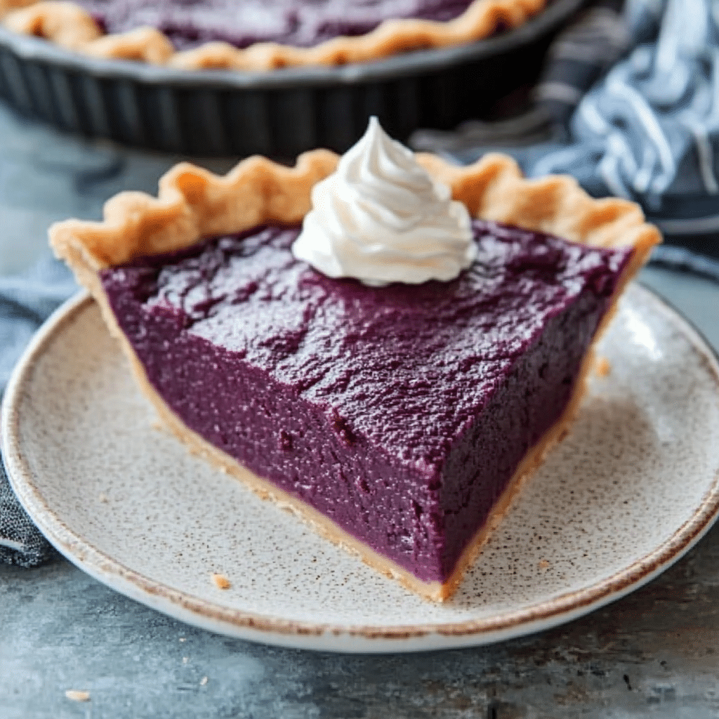 Southern Purple Sweet Potato Pie That Brings Soul Food Tradition Home ...